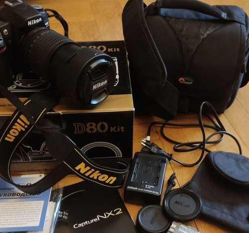 Фотоаппарат Nikon D80 kit 18-135