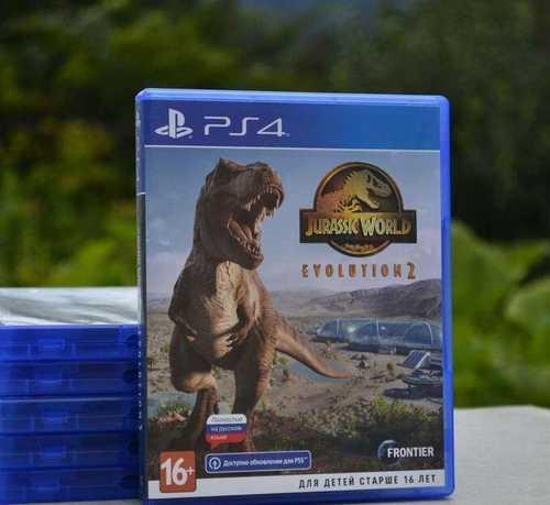 Игры для приставок ps4 Jurassic world Evolution 2