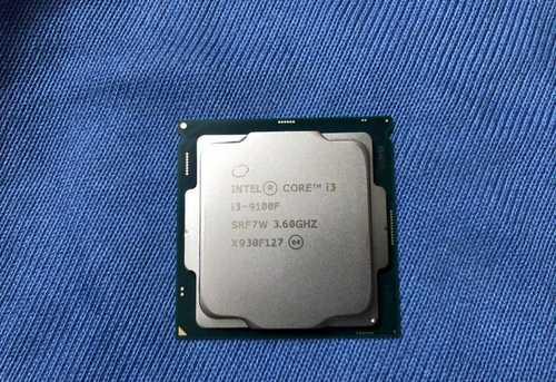 Процессор intel core i3 9100f LGA1151 v2