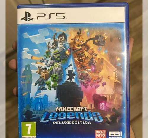 Minecraft legends ps5 диск