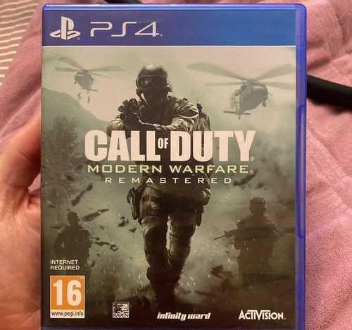 Call of duty modern warfare remastered ps4
