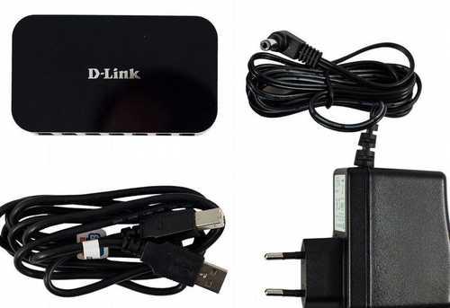 USB-разветвитель D-Link DUB-H7 (7 портов USB 2.0)