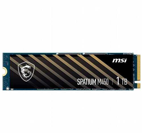 SSD-накопитель M.2 1Тб MSI spatium M450 S78-440L