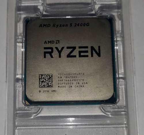 Процессор AMD Ryzen 5 2400G