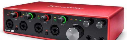 Внешняя звуковая карта Focusrite Scarlett 18i8 3rd