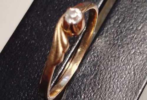 Золотое кольцо 585проба СССР