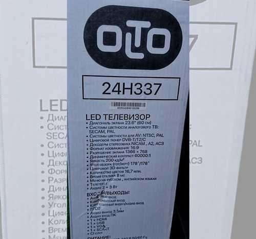 LED Телевизор olto 24H337