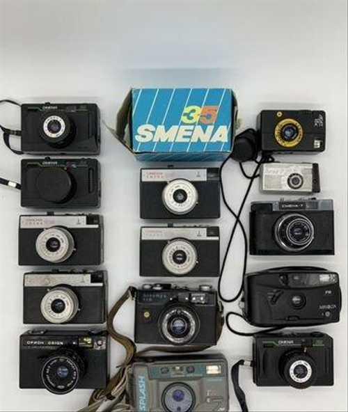 Советские пленочные фотоаппараты