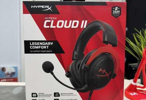 Игровая гарнитура HyperX Cloud II Red/Black