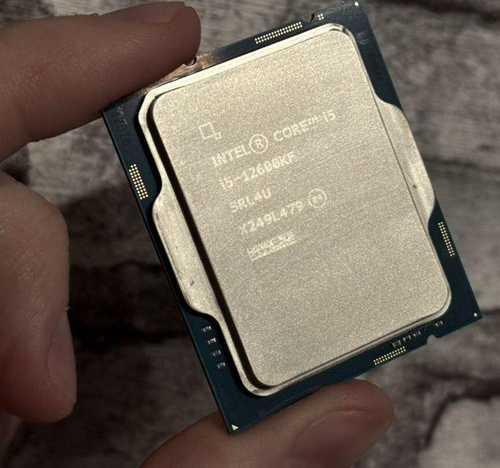 Процессор intel core i5 12600kf