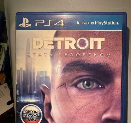 Detroit become human ps4 диск