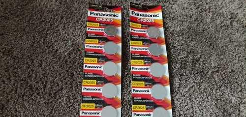 Батарейки Panasonic cr2025