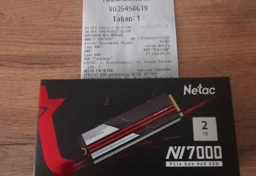 Ssd m2 nvme 2tb Netac Nv7000