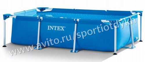 Бассейн каркасный 260*160*65 см intex