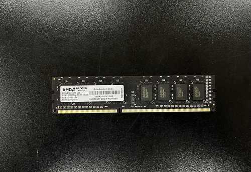 Оперативная память AMD 4Gb DDR3 1600MHz R534G1601U