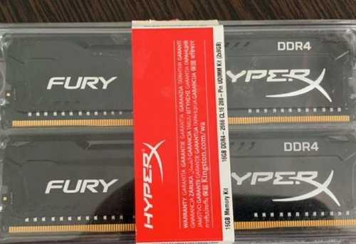 Оперативная память HyperX DDR4 16gb