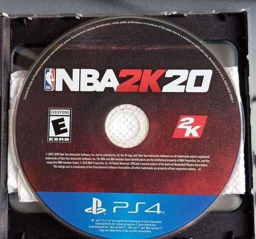 Nba 2k20 ps4 диск