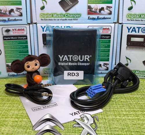 Yatour YT-M06 RD3 Citroen Peugeot USB SD AUX