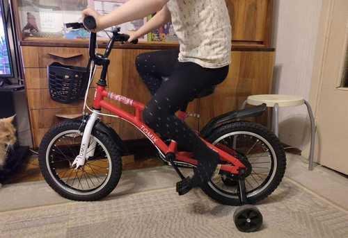 Велосипед детский Tomix whirly 16, красный