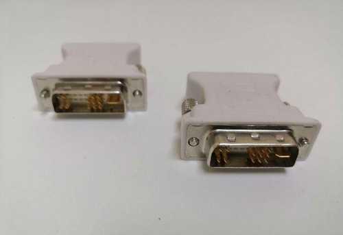 Переходники DVI-VGA, 3,5 jack