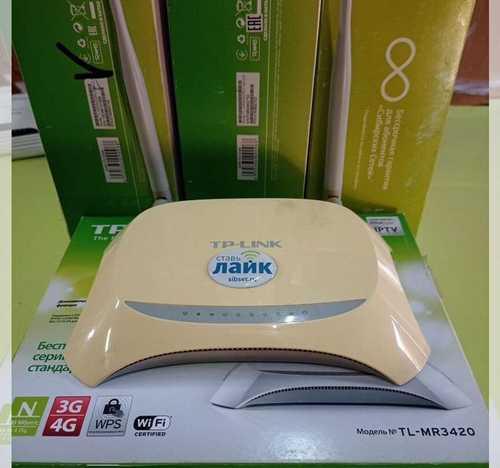 Роутер tp-link mr-3420