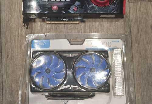 Видеокарта Sapphire Radeon HD5850 + Охлаждение