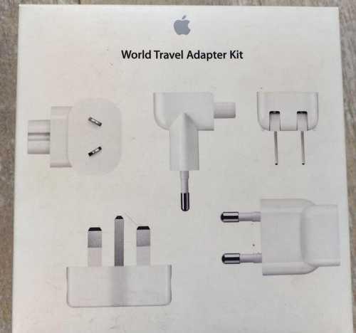 Адаптер world travel adapter kit apple