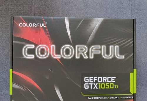 Видеокарта GTX 1050 ti 4gb Colorful новая
