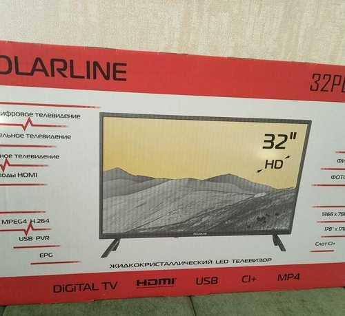 Телевизор 32" Polarline 32PL13TC Новый