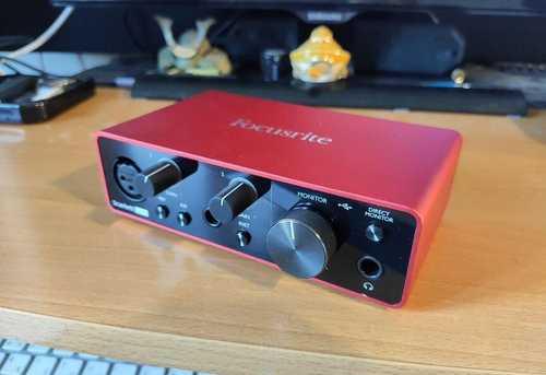 Звуковая карта Focusrite Scarlett Solo 3rd gen