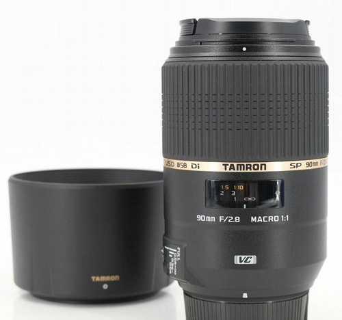 Tamron SP 90mm f/2.8 Di VC USD Macro Nikon как нов