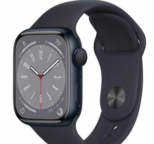 Apple Watch Series 8 41mm Sport Band Midnight S/M