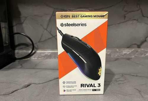 Мышь проводная SteelSeries Rival 3