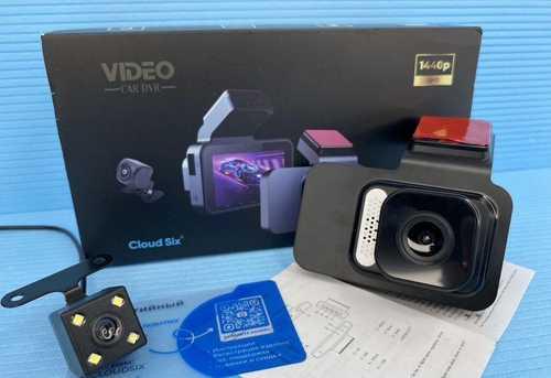 Видеорегистратор 2 камеры Full HD с картой памяти