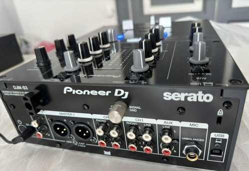 Пульт микшерный Pioneer DJ DJM-S3 Serato как новый