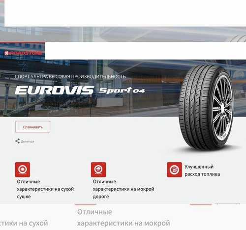 Roadstone Eurovis Sport 04 185/55 R15 82V