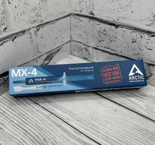 Термопаста arctic mx 4 4g (новая) (Арт.37183)