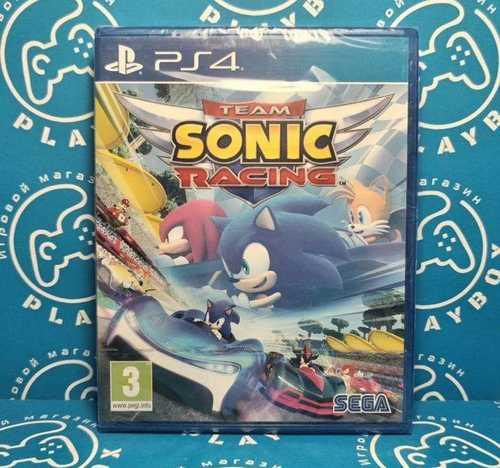 Sonic Team Racing PS4 новый