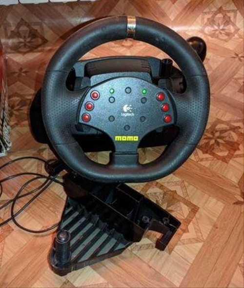 Руль игровой Logitech Momo Racing