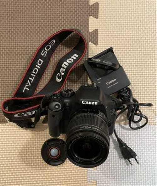 Зеркальный фотоаппарат Canon 550D со светофильтром