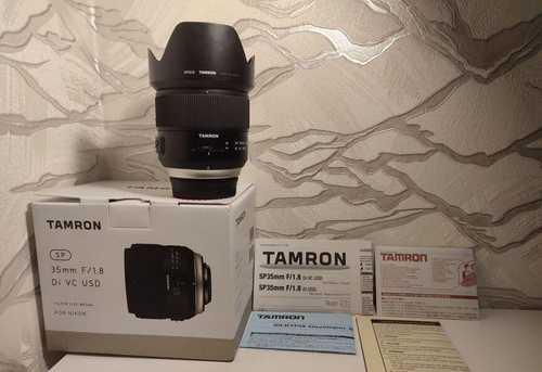 Объектив Tamron 35mm F/1.8 Di VC USD Nikon F Идеал