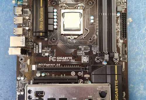 Мат. плата 1150 Gigabyte ga-z87p-d3