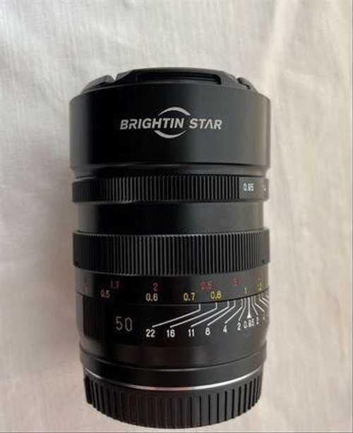 Объектив brightin star 50mm f/0.95 Z-mount