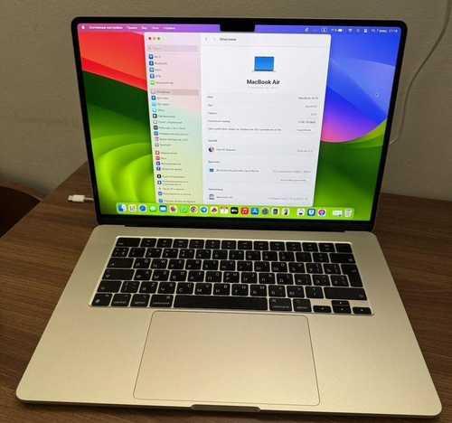 Apple macbook air 15 2023 m2 8/256 Рст