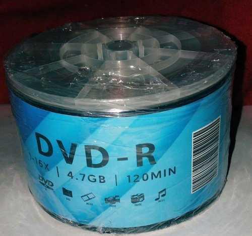 Болванки чистые dvd r для записи новые