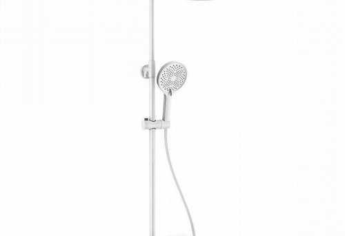 Душевая система aquame AQM8002W Белая матовая