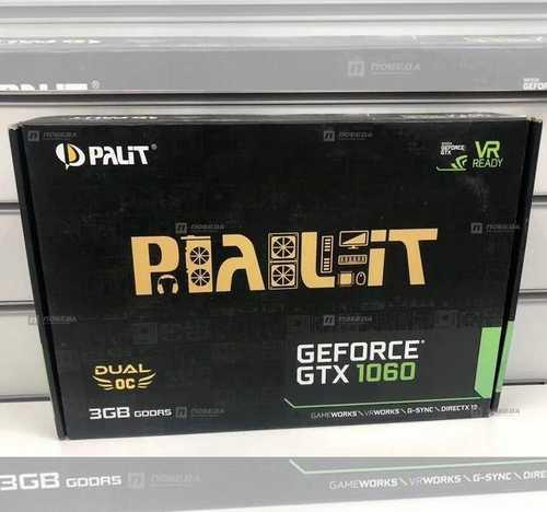 Гл Видеокарта Nvidia GeForce GTX 1060(3Gb)