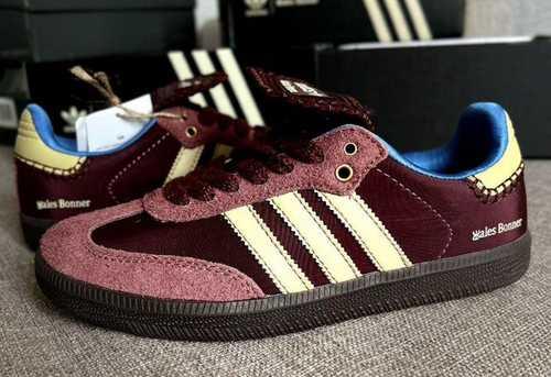 Кеды женские adidas samba x wales bonner fox brown