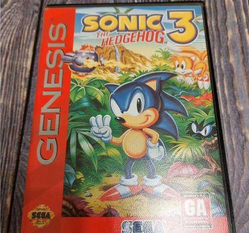 Sonic 3 Sega Genesis Original