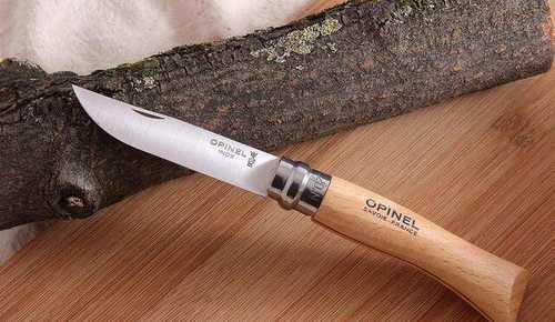 Нож Opinel №7 нержавеющая сталь, бука